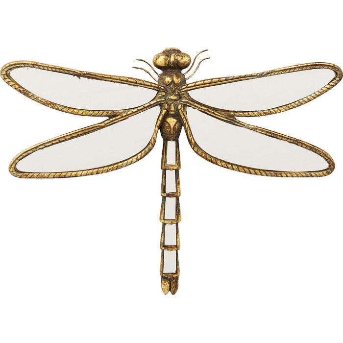 Wall Decoration Dragonfly Mirror 27x35