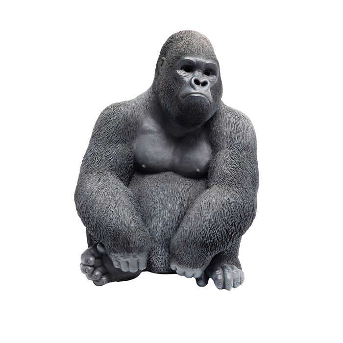 Deco Figur Monkey Gorilla Side Medium