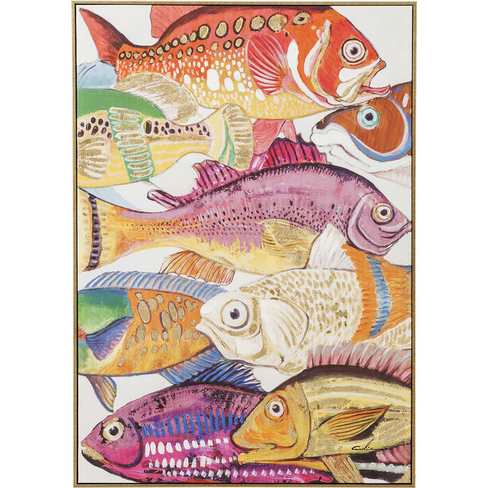 Picture Touched Fish Meeting One 75x10