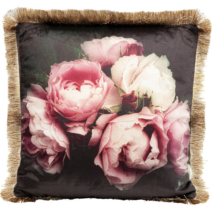 Cushion Blush Roses 45x45cm