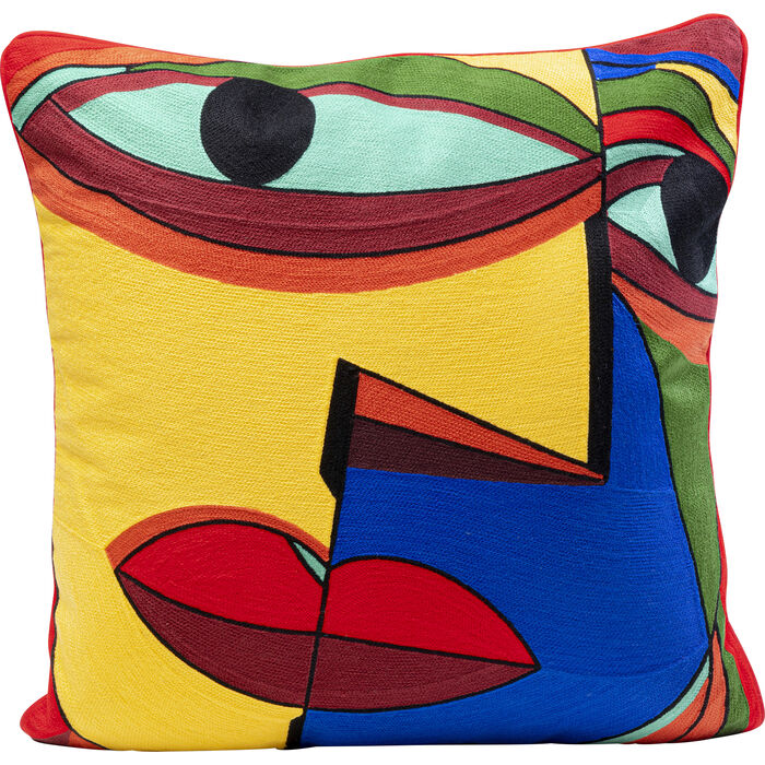 Cushion Faccia Arte Colore Right 50x50