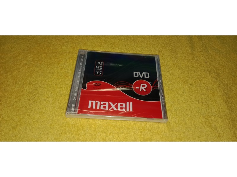 Disk DVD -R Maxell / Novo