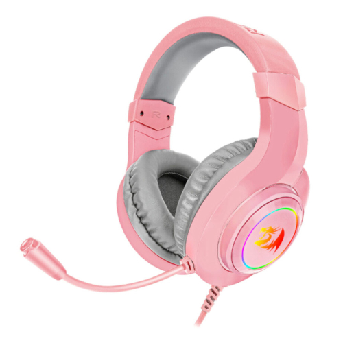 Hylas H260P RGB Gaming Headset Pink