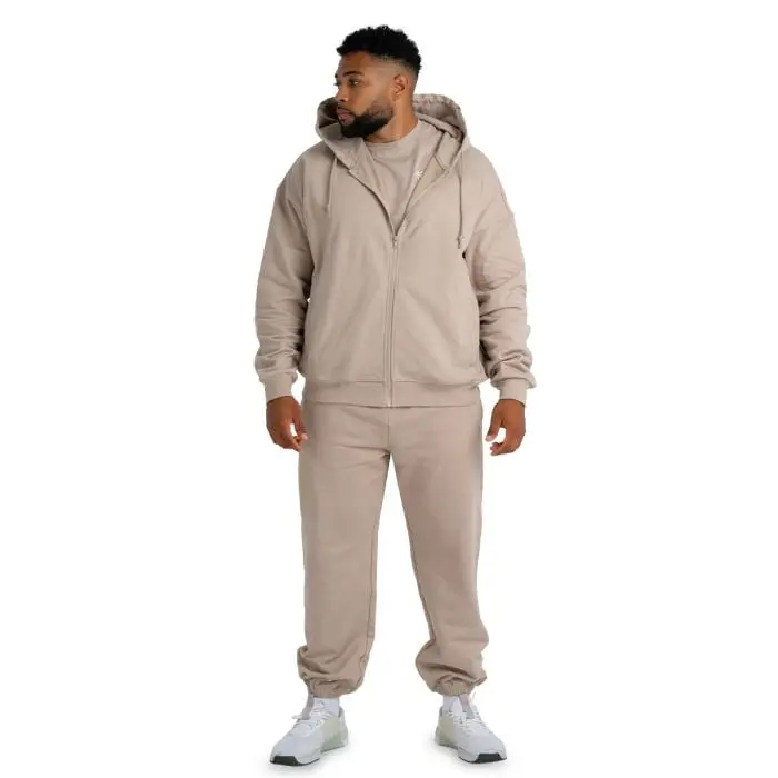 Muški duks Zip Up Taupe - STRIX