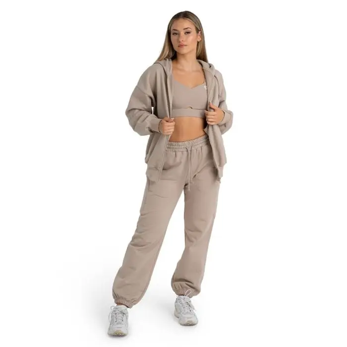 Ženski duks Zip Up Taupe - STRIX