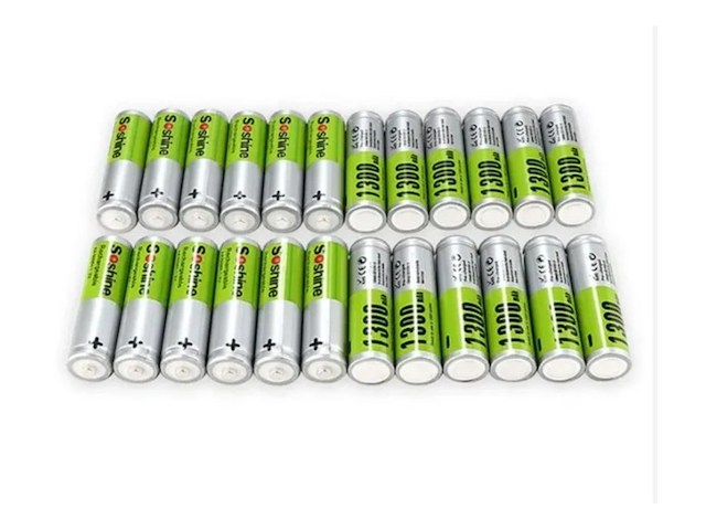 AA 1.2V 1300mAh NiMH Punjiva Baterija Soshine HR6