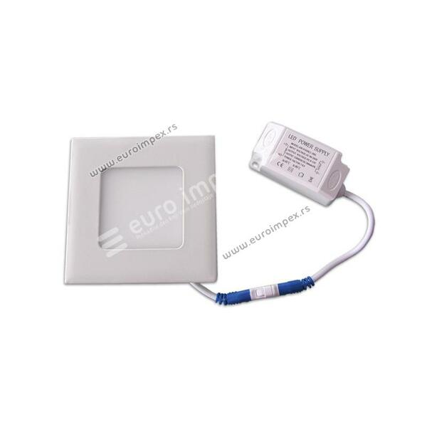 LED panel 3W UGRADNI KVADRATNI 6500K 056-005-0003 M3UK