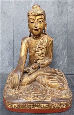 Mandalay style Buddha Burma - 27cm - 2.44 kg