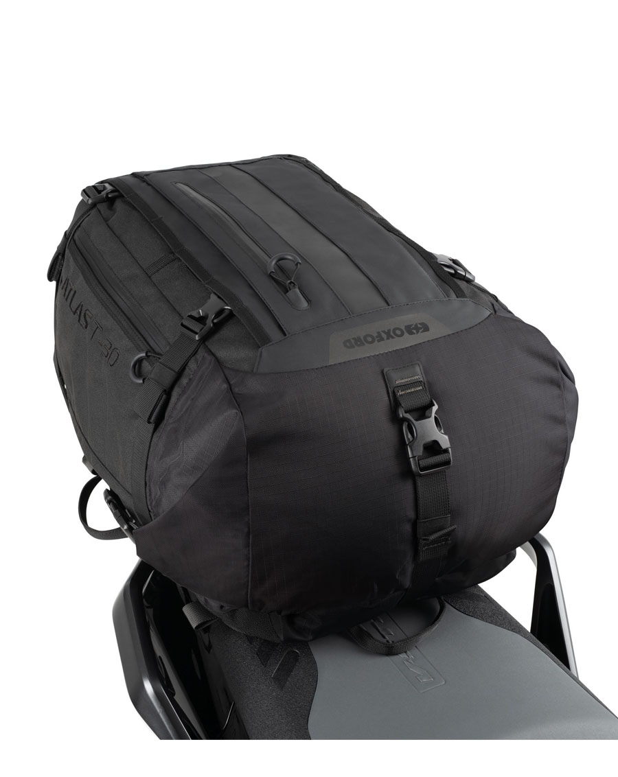 Oxford moto torba Atlas T-30 Advanced crna