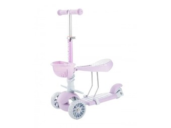 KikkaBoo trotinet Makani BonBon 3in1 Candy Lilac (KKB90096)