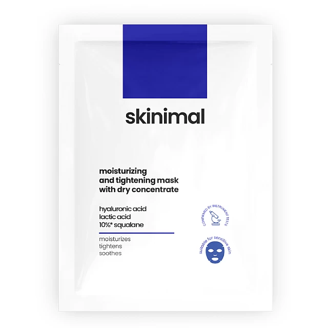 Maska za lice protiv bora sa suvim koncentratom 15ml Skinimal