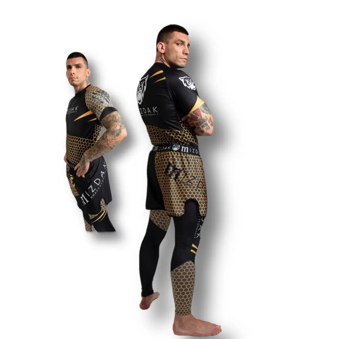 MIZDAK mma performance Rash Guard