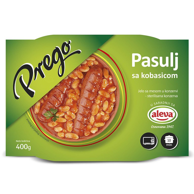 Prego pasulj sa kobasicom 400g neoplanta Prego