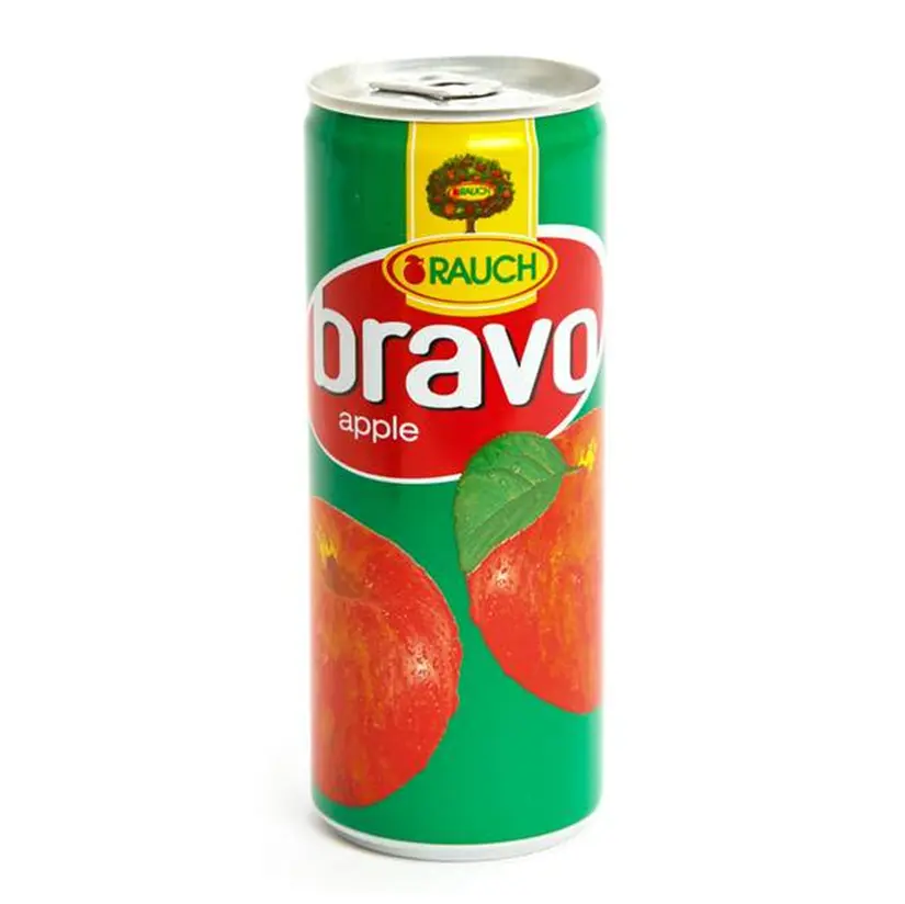 Rauch Bravo Negazirani sok Jabuka, 0.25l