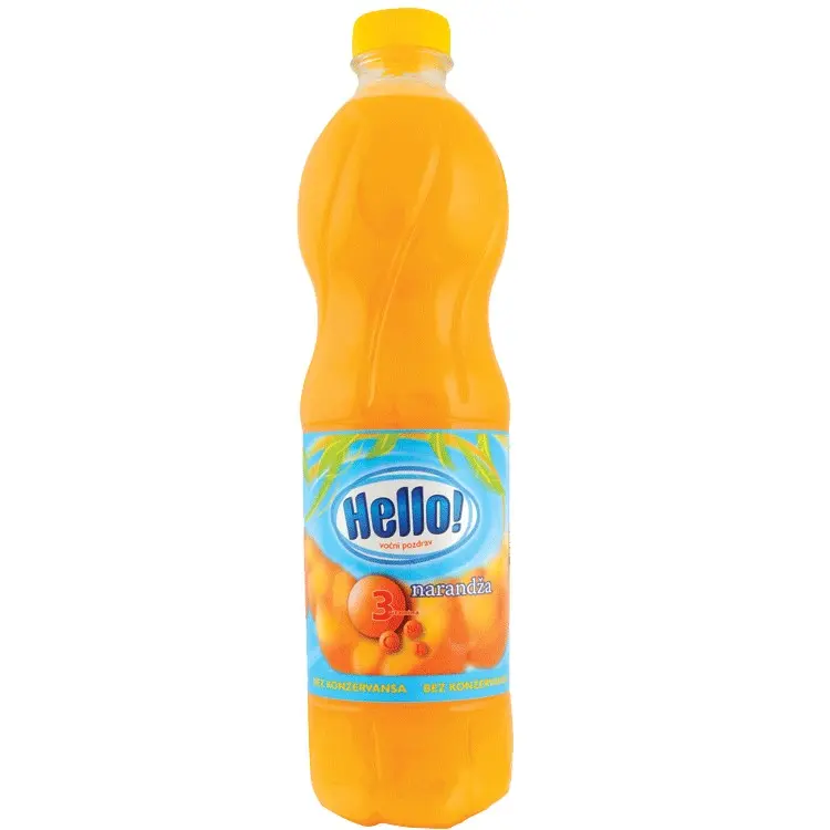 Hello Negazirani sok Narandža, 1.5l