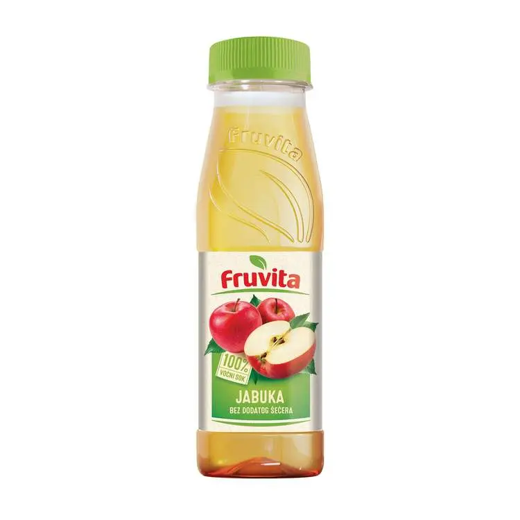 Fruvita Negazirani sok Jabuka, 0.33l