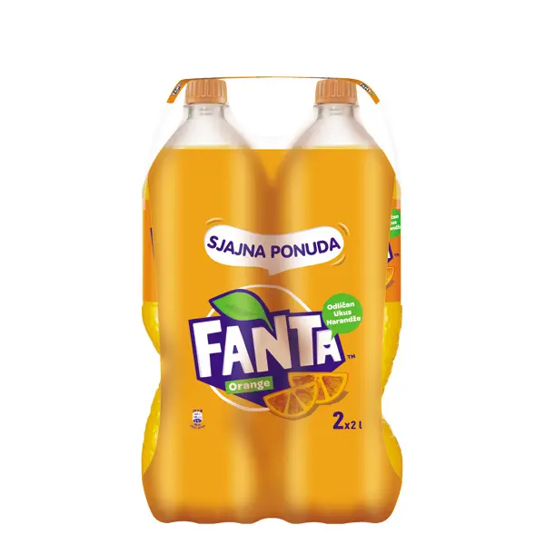 Fanta Gazirani sok, 2x2L