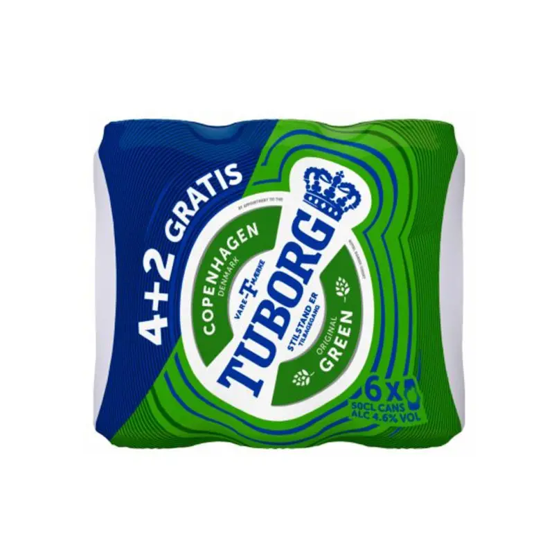 Tuborg Pivo, paket 0.5x6 limenki