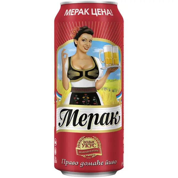 MERAK Pivo 0.5L CAN