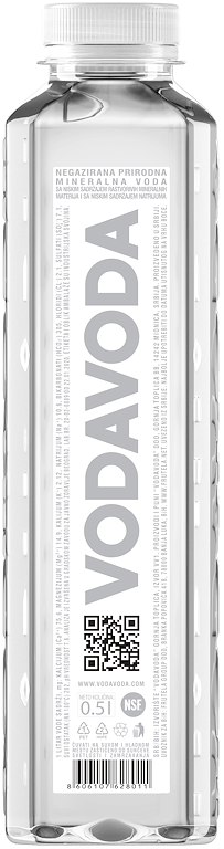 VODA VODA prirodna mineralna voda 0,5 L