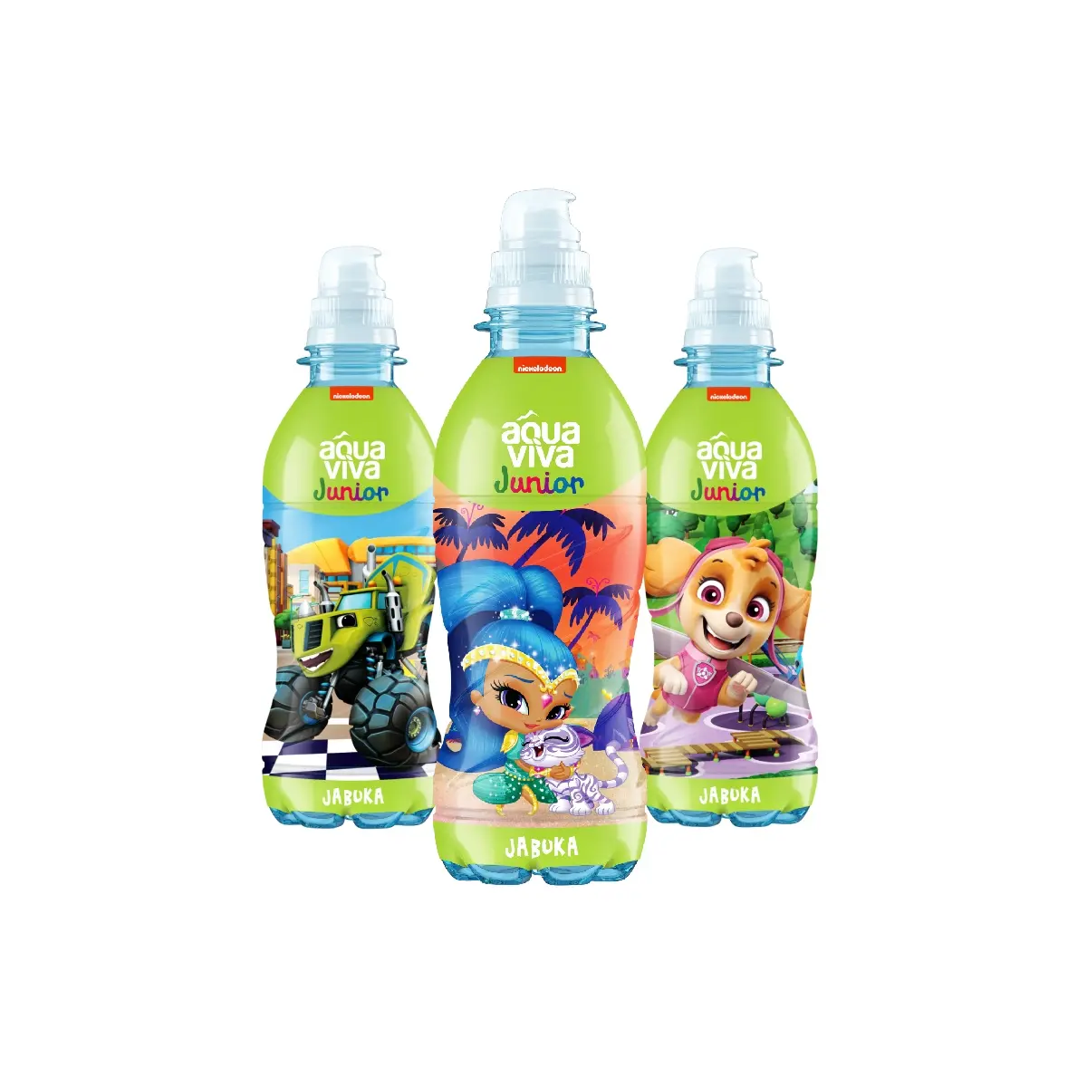 AQUA VIVA JUNIOR Voda sa ukusom jabuke, 0.33L, 12 komada