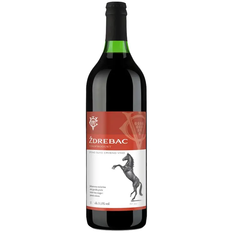 Vinarija Čoka Crveno vino Ždrebac, 1l