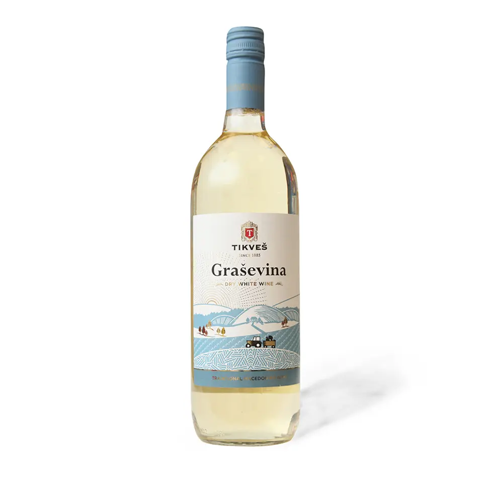 Tikveš Belo vino Graševina, 1l