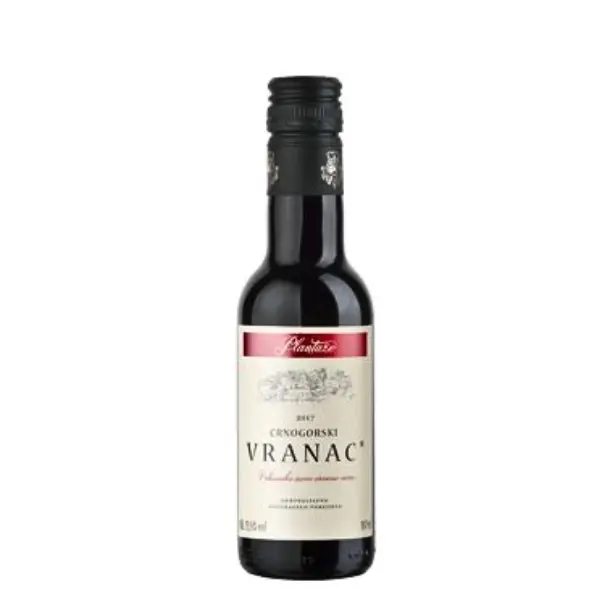 Vino Plantaže Vranac 0.187L