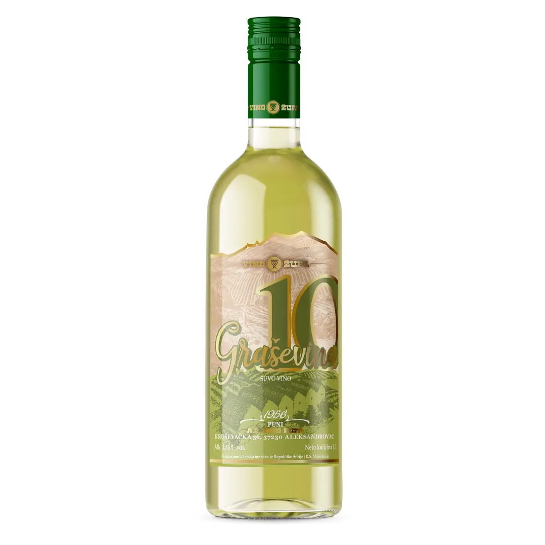 Vino Župa Belo vino Graševina 10, 1l