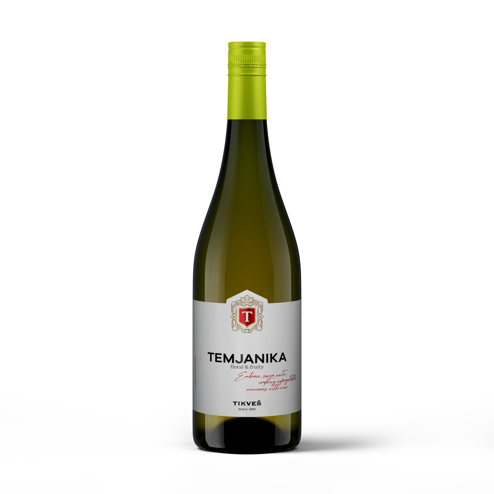 TIKVEŠ Temjanika belo vino 0.75L