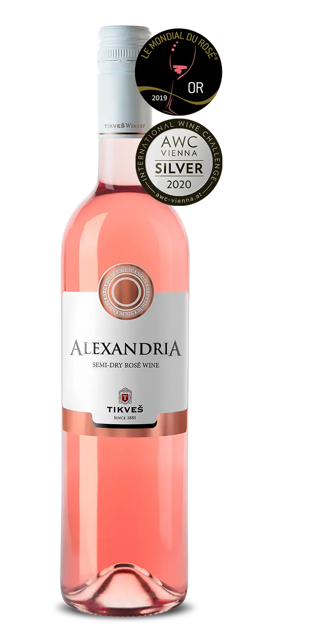 TIKVEŠ Alexandria Rose vino 0.75L