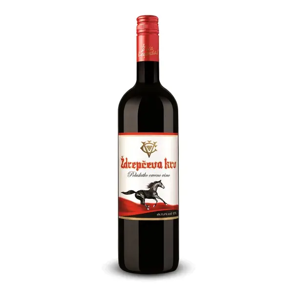 Vinarija Čoka Ždrepčeva krv Crveno vino, 0.75L