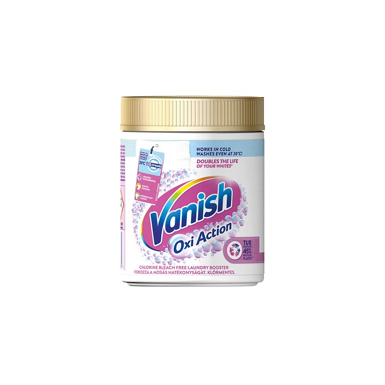 Vanish oxi action prašak white 470g vanish