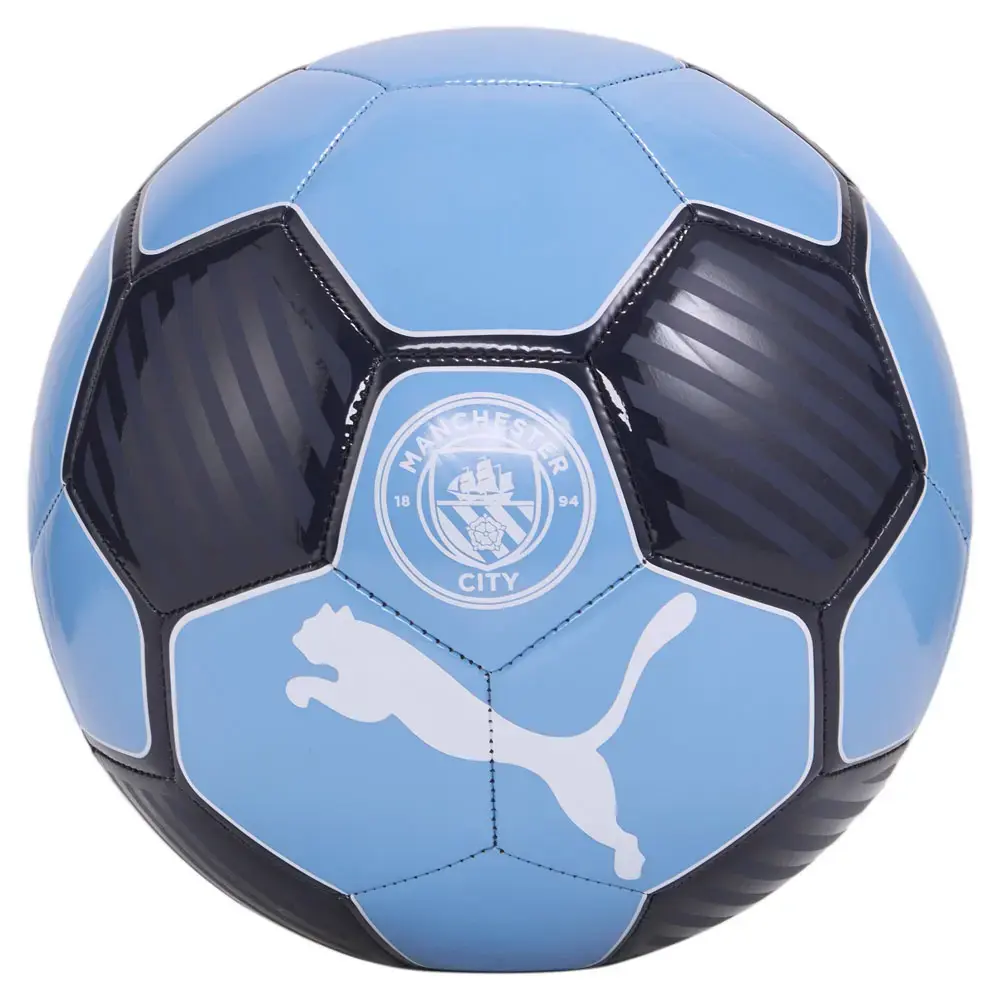 PUMA Fudbalska lopta MCFC, Plavo-crna