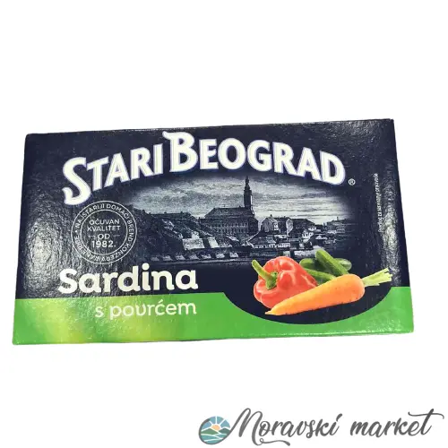 Stari Beograd Sardina sa povrćem 125g