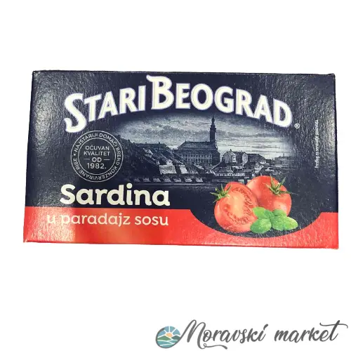 Stari Beograd Sardina u paradajz sosu 125g