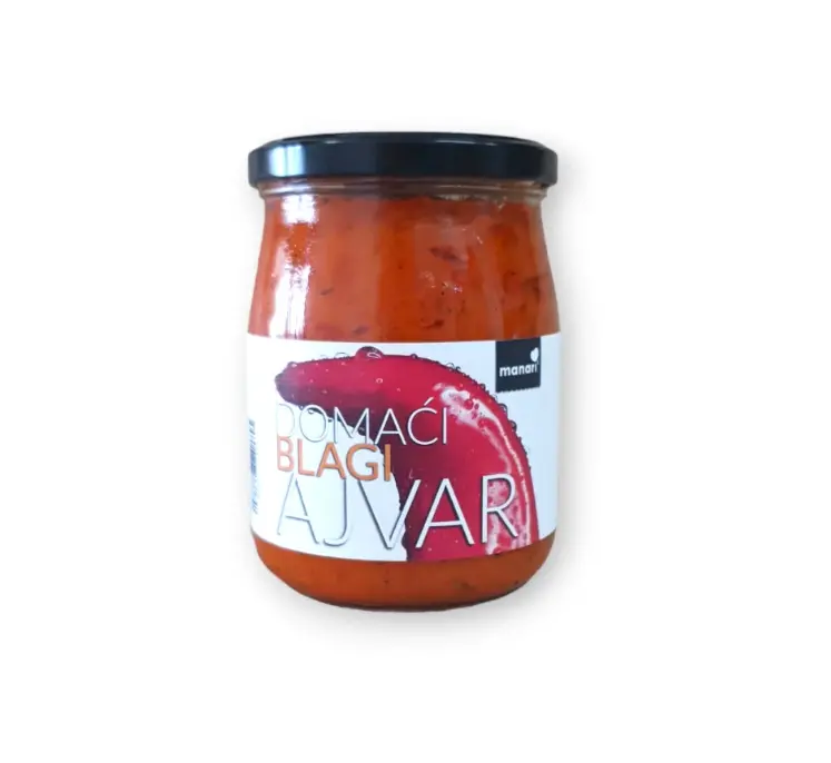 Manari Domaći ajvar, Blagi, 550g