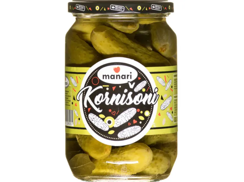 Manari Kornišoni, 6-9cm, 360g, 720ml