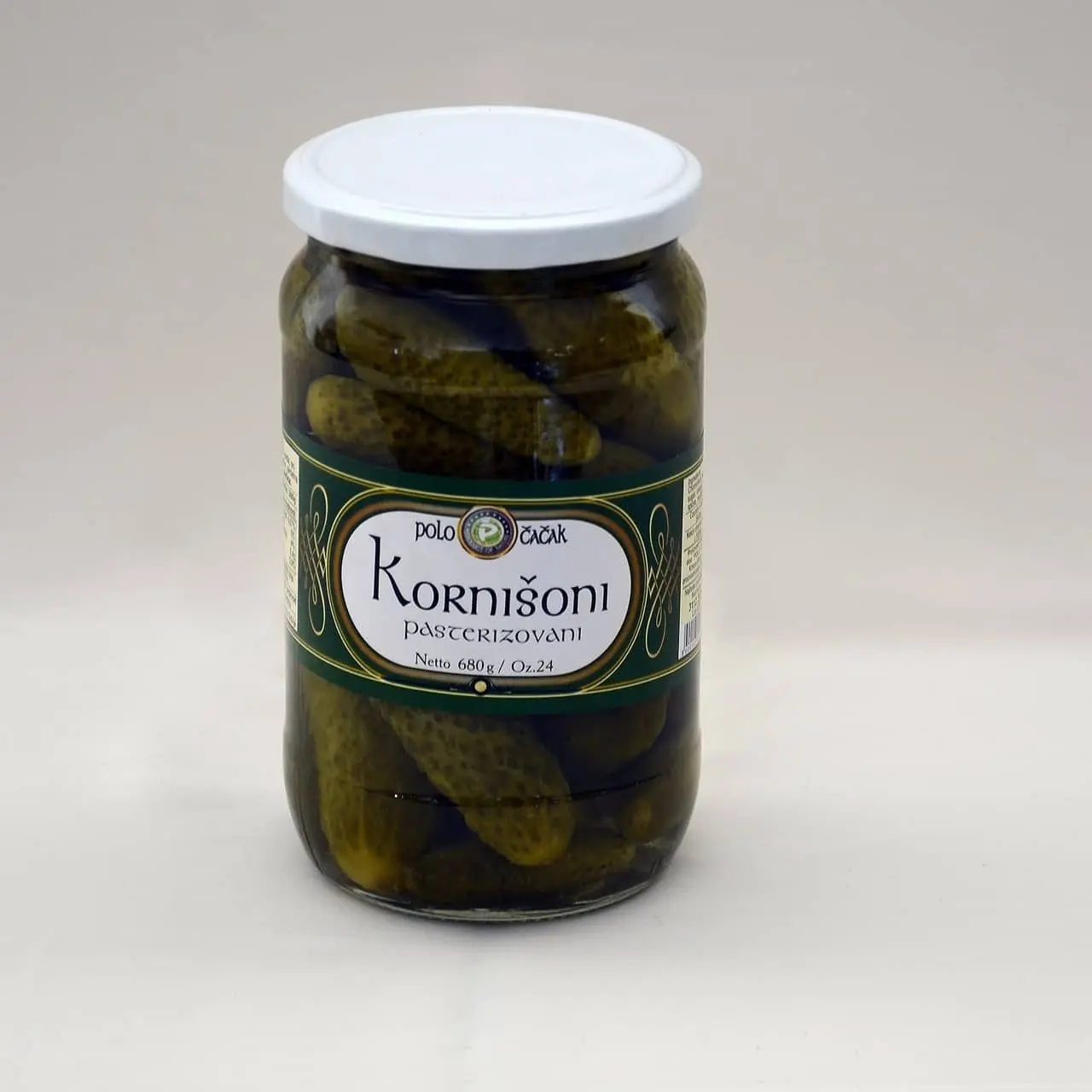 Kornišoni pasterizovani, 680g