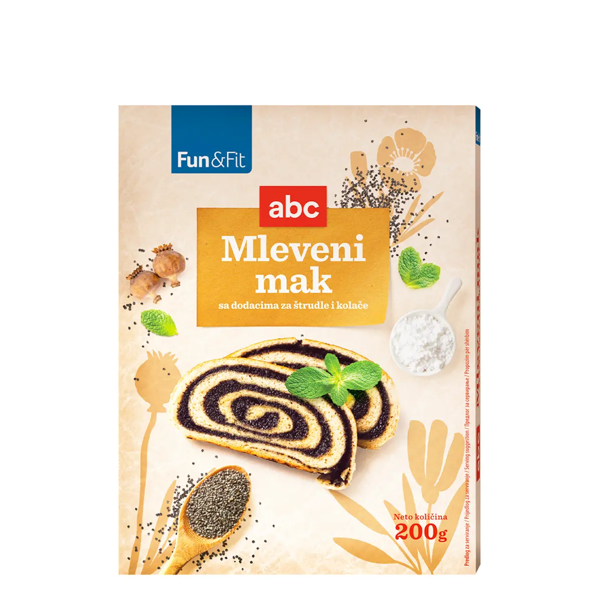 ABC Mleveni mak 200g