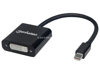 Adapter Manhattan 152549 Mini DisplayPort/M - DVI-D 24+5/F 4K