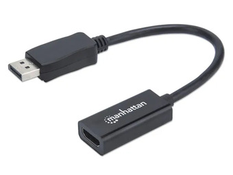 Adapter Manhattan 151634 DisplayPort/M - HDMI/F 1080p Crni