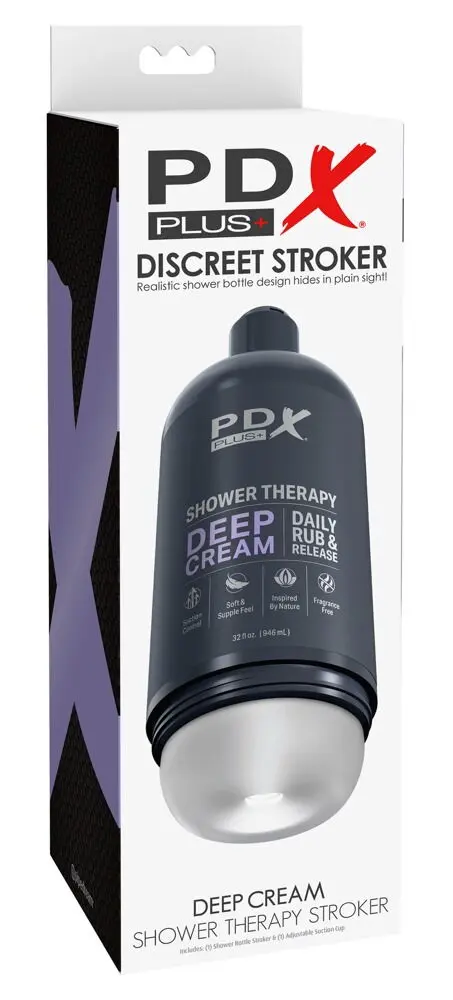 Pipedream PDX Shower Deep Cream Masturbator