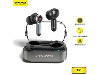 AWEI Bluetooth bubice T58/ crna