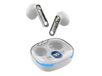 WHITE SHARK Bluetooth slušalice GEB-TWS37 Hyperbeat/ bela