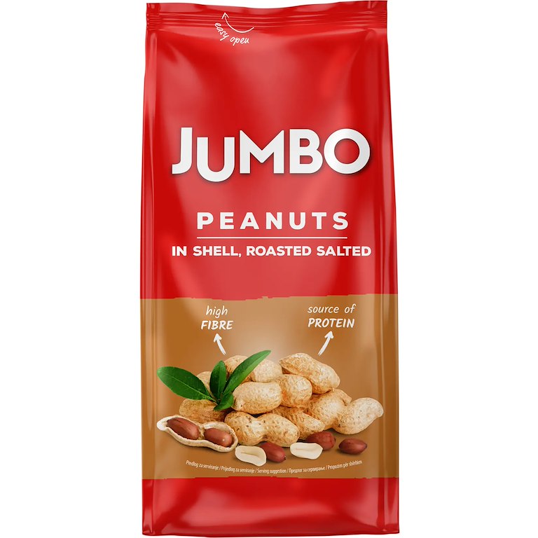 Jumbo Pečeni kikiriki u ljusci, 250g