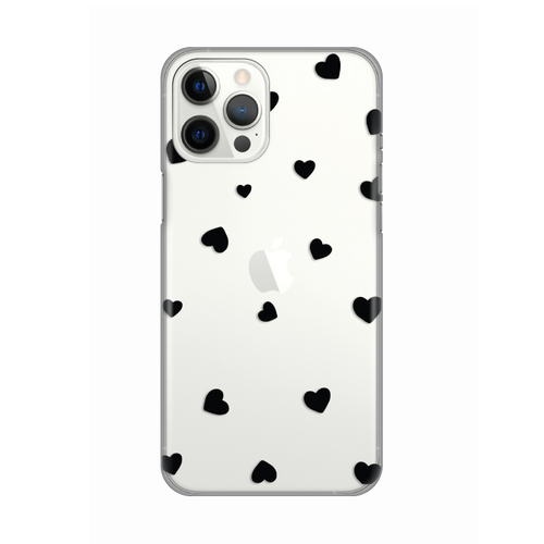 Torbica Silikonska Print Skin za iPhone 12 Pro Max 6.1 Hearts