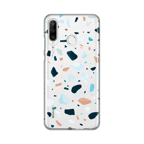 Torbica Silikonska Print Skin za Huawei P30 Lite Terazzo Pattern