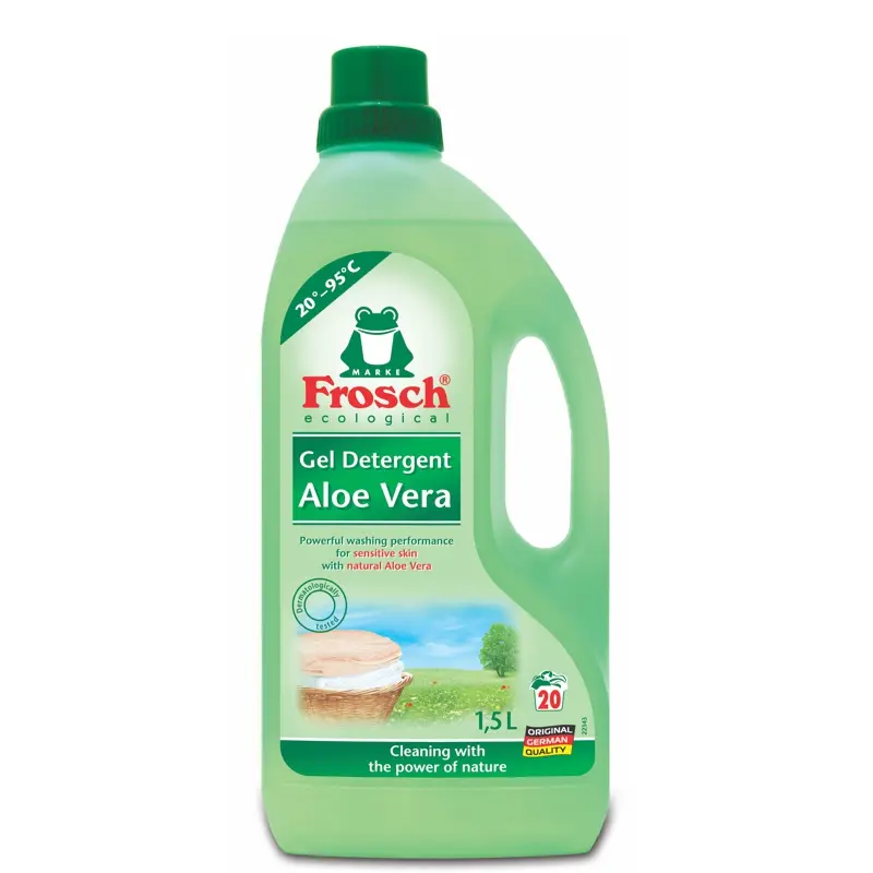 Frosch Deterdžent za veš, Aloe Vera, 1.5l