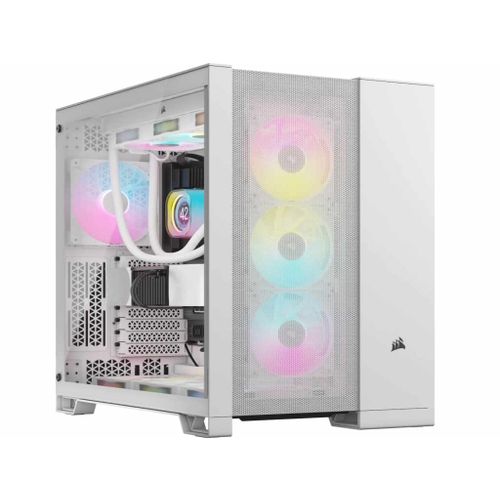 CORSAIR 6500D AIRFLOW Mid-Tower/ATX/kaljeno staklo/bez napajanja/bela Kućište